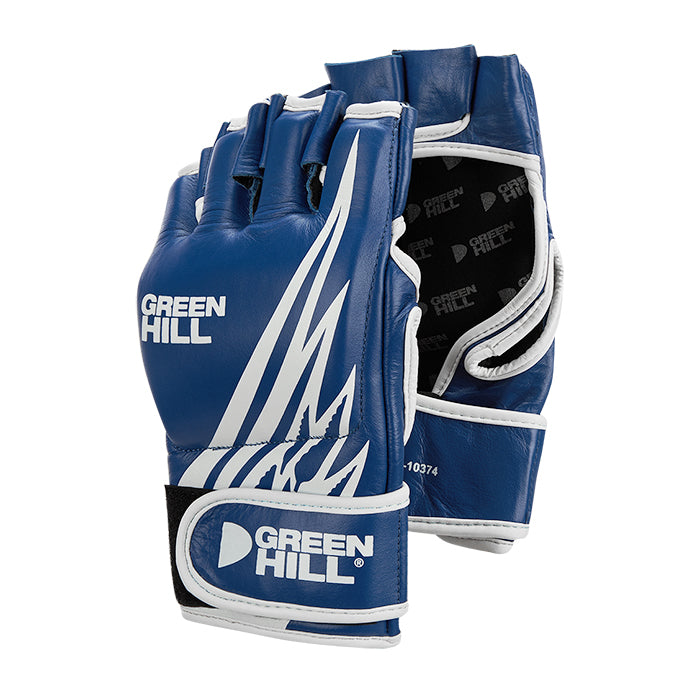 High-Quality synthetic blue MMA Gloves | Green Hill Sports